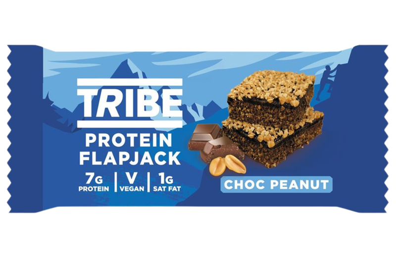Gluten Free Choc Peanut Protein Flapjack 50g (Tribe) | Healthy Supplies