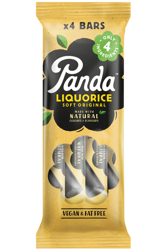 Natural Liquorice Bar 4 Pack (Panda) | Healthy Supplies
