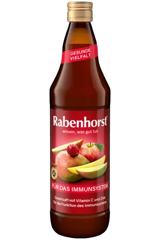 Organic Immune Juice 750ml (Rabenhorst) | Healthy Supplies