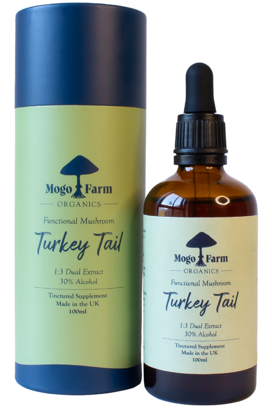 Turkey Tail Mushroom Tincture 100ml (Mogo Farm) | Healthy Supplies