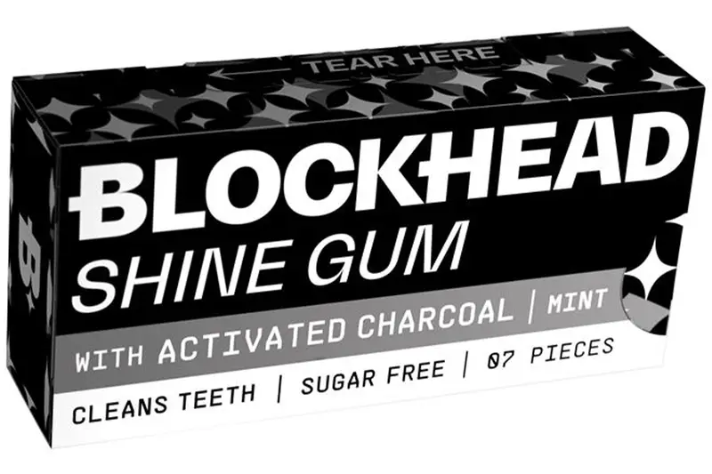 Shine Gum x 7 Pieces (Blockhead) | Healthy Supplies