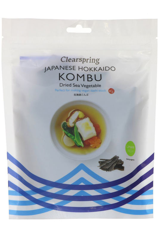 Japanese Hokkaido Kombu 40g (Clearspring) | Healthy Supplies