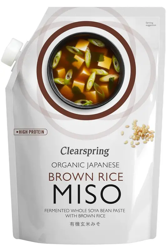 Organic Japanese Brown Rice Miso Paste 300g (Clearspring) | Healthy Supplies