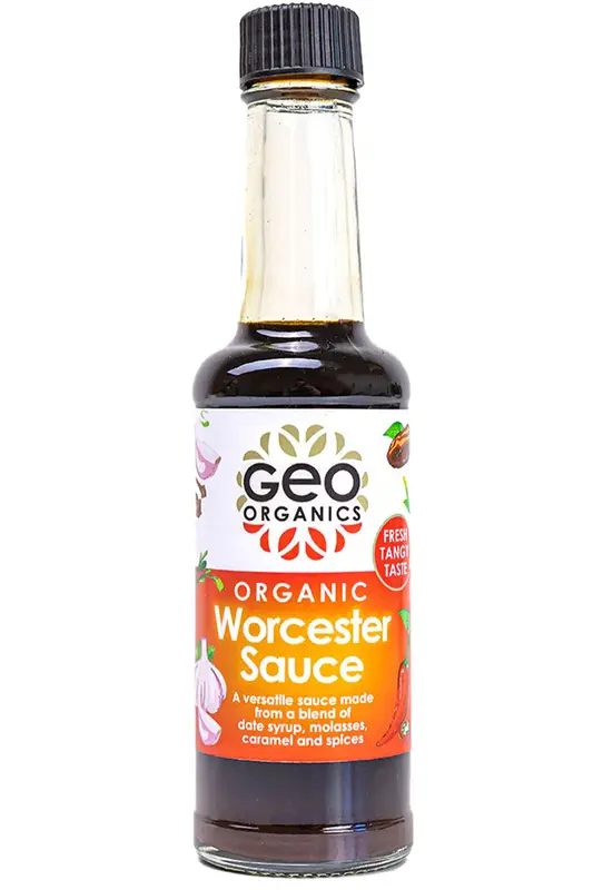 Organic Worcester Sauce 150ml (Geo Organics) | Healthy Supplies