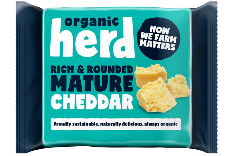Organic Mature Cheddar Cheese 200g (Organic Herd) | Healthy Supplies