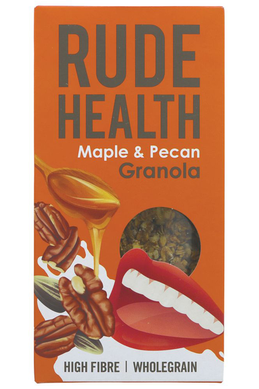Maple & Pecan Granola 400g (Rude Health) | Healthy Supplies