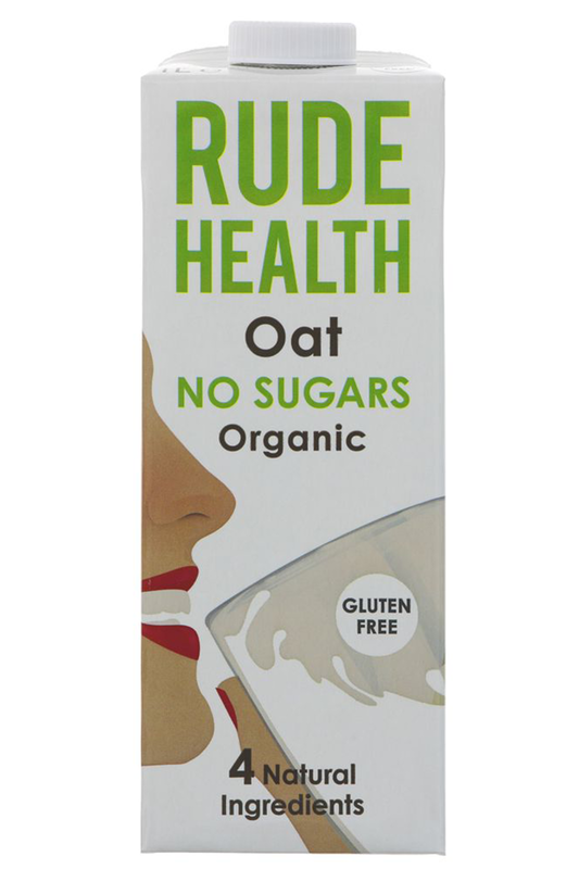 Organic Oat Drink No Sugars 1L (Rude Health) | Healthy Supplies