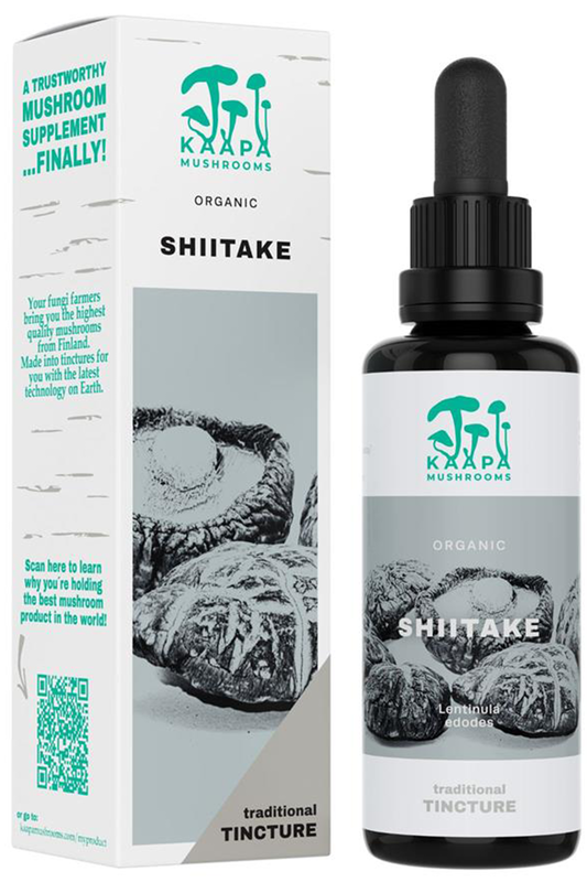 Organic Shiitake Mushroom Extract Tincture 50ml (Kaapa Mushrooms ...