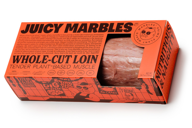 Whole-Cut Loin Tender Plant-Based Muscle 756g (Juicy Marbles) | Healthy ...