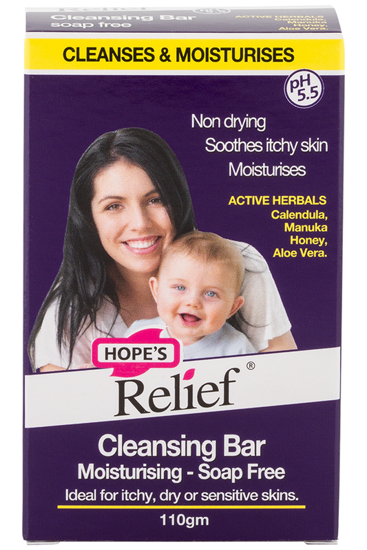 Soap Free Cleansing Bar 110g (Hopes Relief) | Healthy Supplies