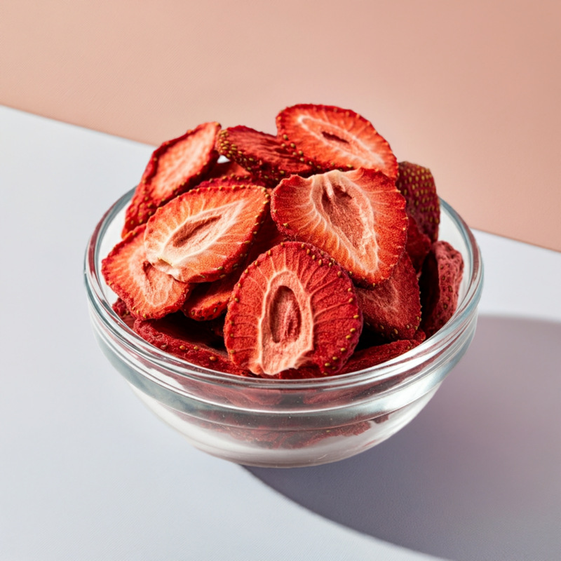Freeze-Dried Sliced Strawberries 100g (Sussex Wholefoods) | Healthy ...