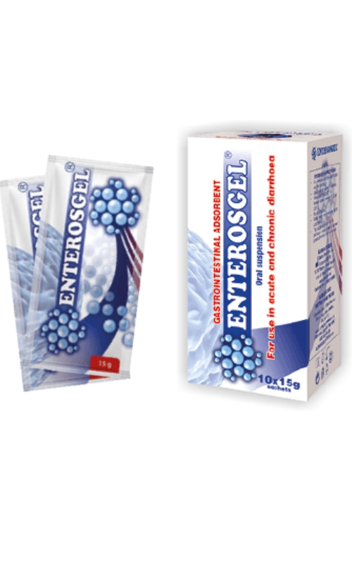Enterosgel Intestinal Toxin Absorbent Gel, 10x15g (Enterosgel ...