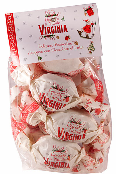Individually Wrapped Chocolate Coated Biscuits 180g (Amaretti Virginia ...