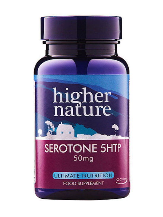 Serotone 5HTP 50mg, 90caps (Higher Nature) | Healthy Supplies
