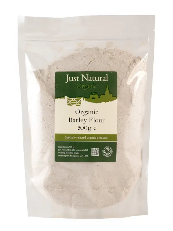 Organic Barley Flour 500g, Organic (Just Natural Organic) | Healthy ...