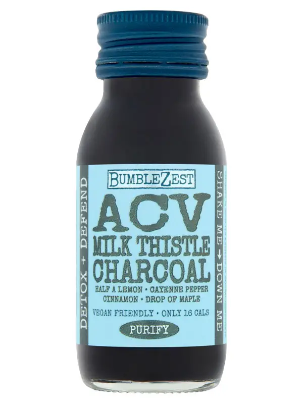 Detox & Defend - Apple, Milk Thistle and Charcoal Drink 60ml ...
