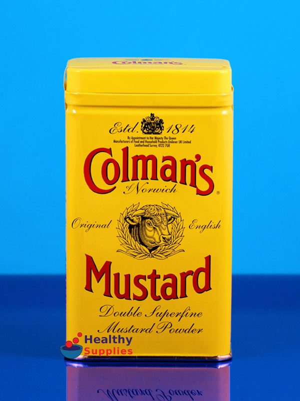 English Mustard Powder 113g (Colmans) | Healthy Supplies