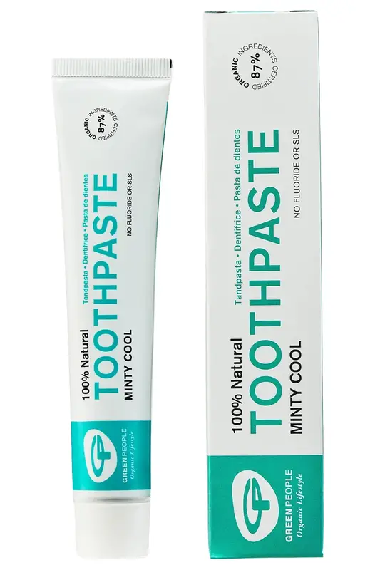 Organic Minty Cool Toothpaste 50ml (Green People) | Healthy Supplies