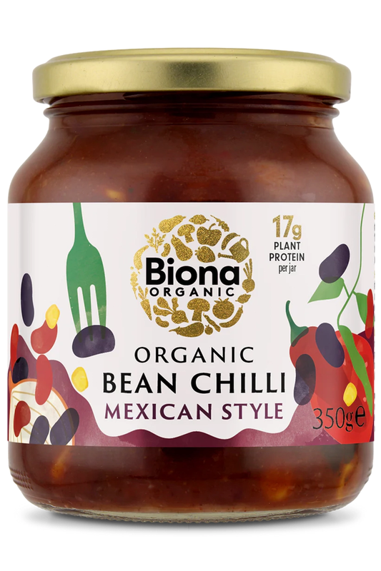 Organic Bean Chilli Mexican Style 350g (Biona) | Healthy Supplies