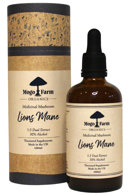 Lion's Mane Mushroom Tincture 100ml (Mogo Farm) | Healthy Supplies