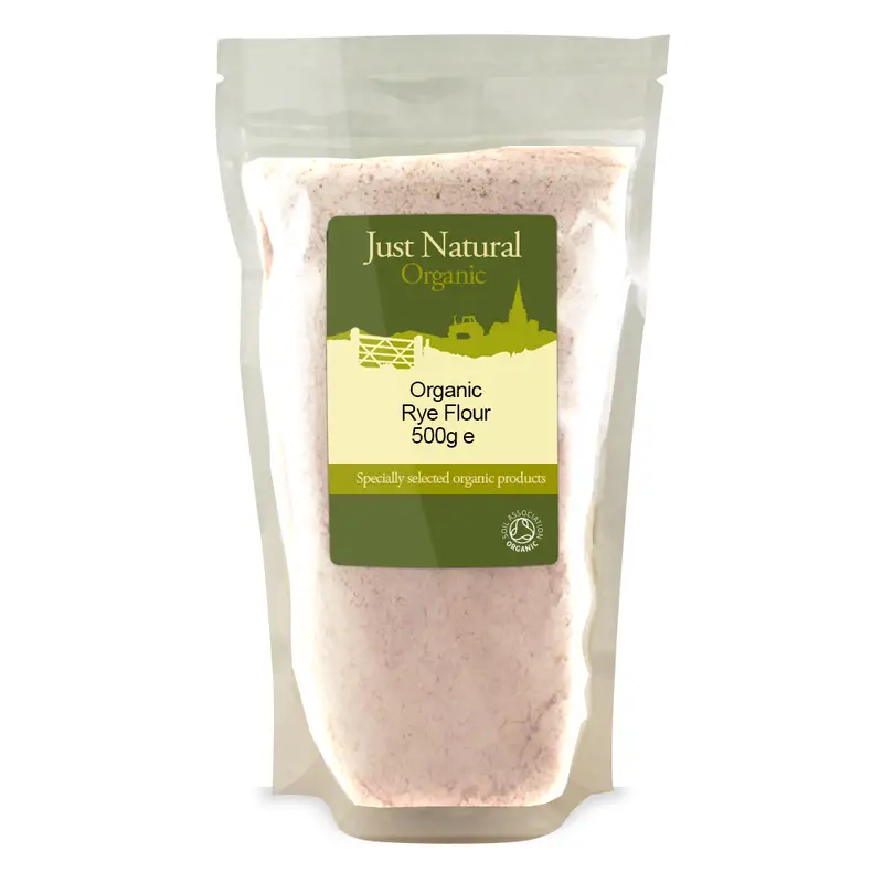 Rye Flour 500g, Organic (Just Natural Organic) | Healthy Supplies