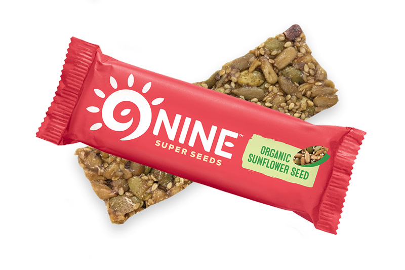 Super Seeds Organic Sunflower Seed, Gluten-Free 40g (9bar) | Healthy ...