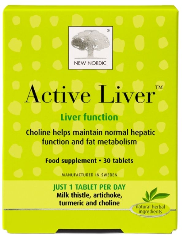 Active Liver 60 tabs (New Nordic) | Healthy Supplies