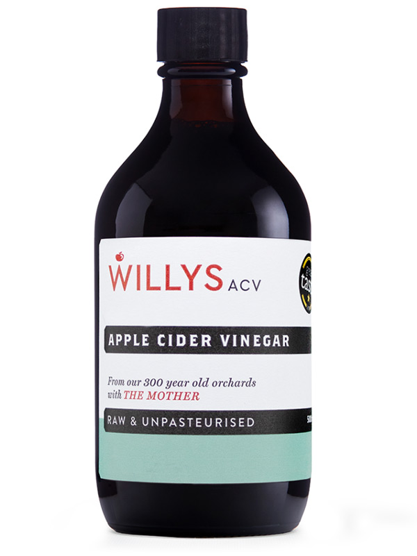Apple Cider Vinegar With the Mother 500ml (Willy's) | Healthy Supplies