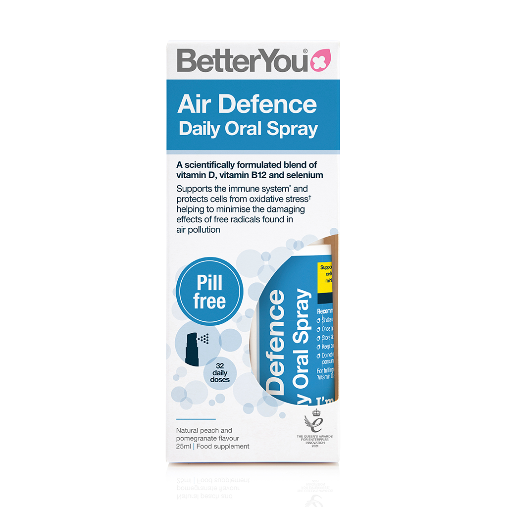 Air Defence Oral Spray 25ml (BetterYou) | Healthy Supplies