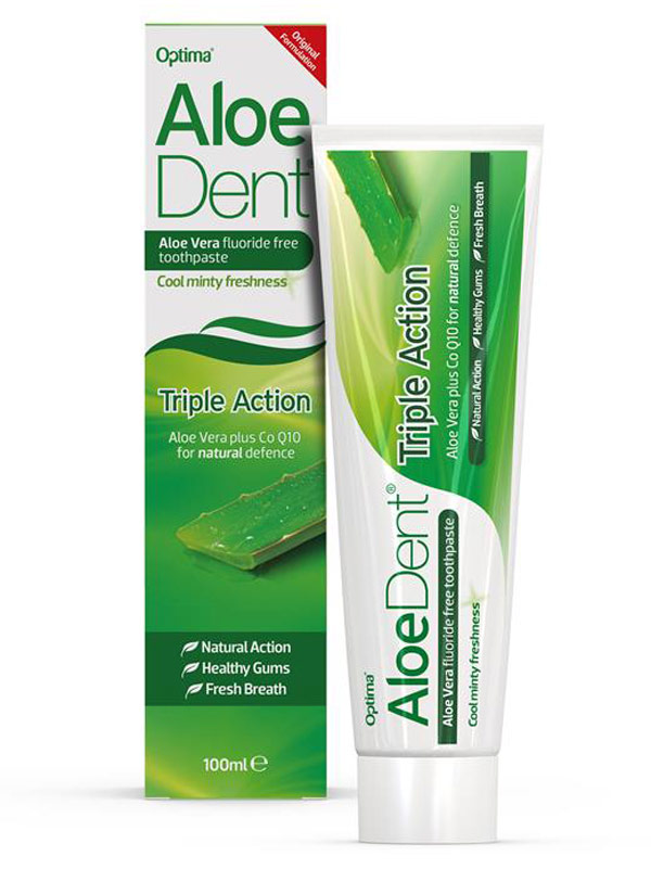 Aloe Vera + Co Q10 Toothpaste 100ml (Aloe Dent) | Healthy Supplies