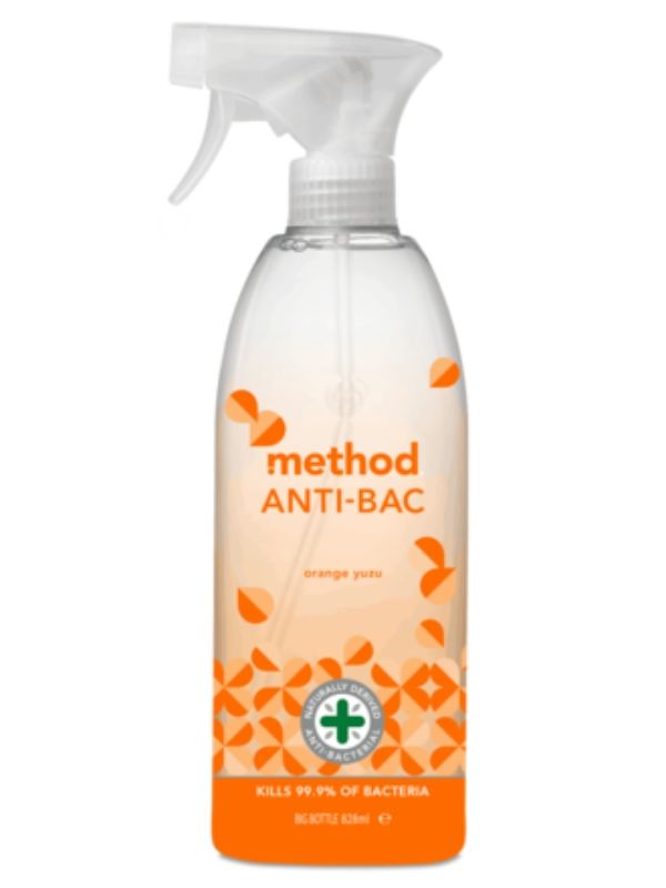Antibac Cleaner Orange Yuzu 828ml (Method) | Healthy Supplies