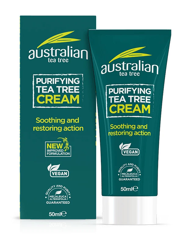 Purifying Tea Tree Cream 50ml (Australian Tea Tree) | Healthy Supplies