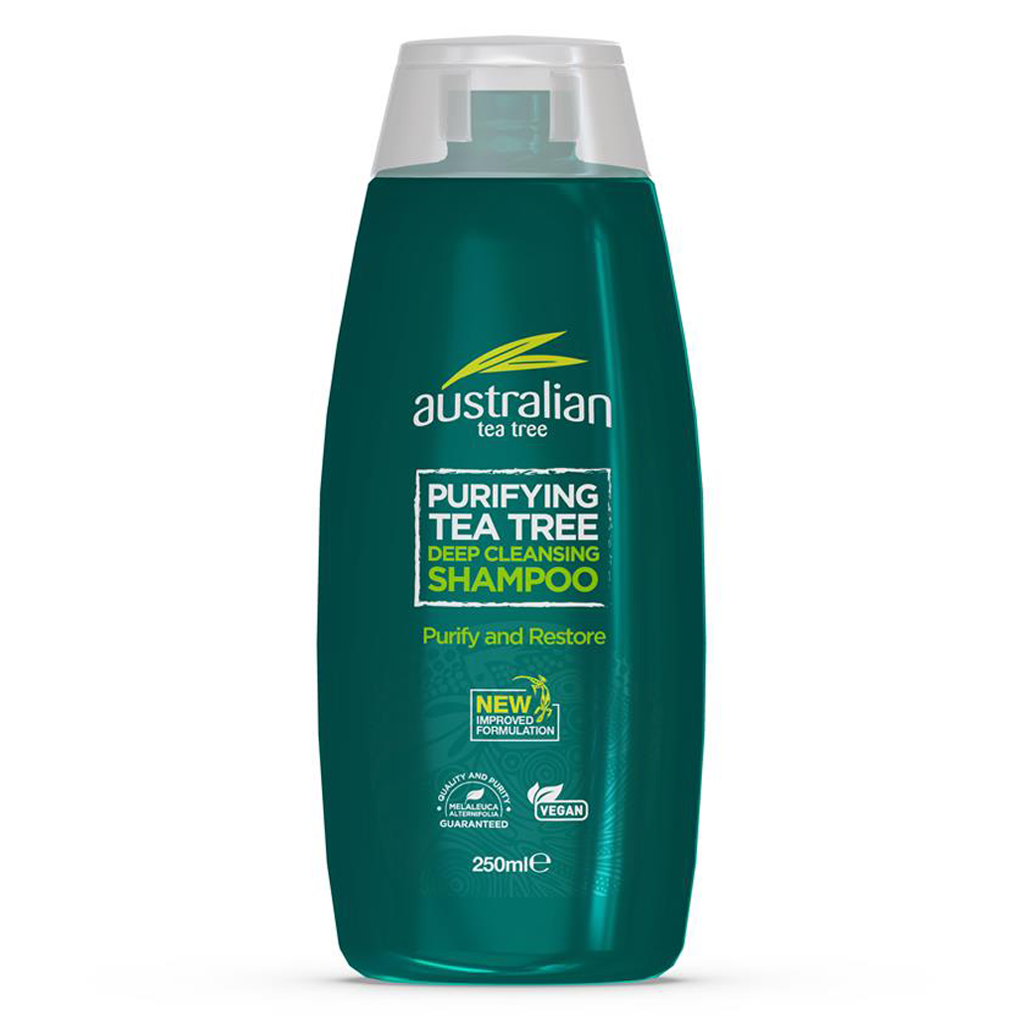 Deep Cleansing Shampoo 250ml (Australian Tea Tree) | Healthy Supplies