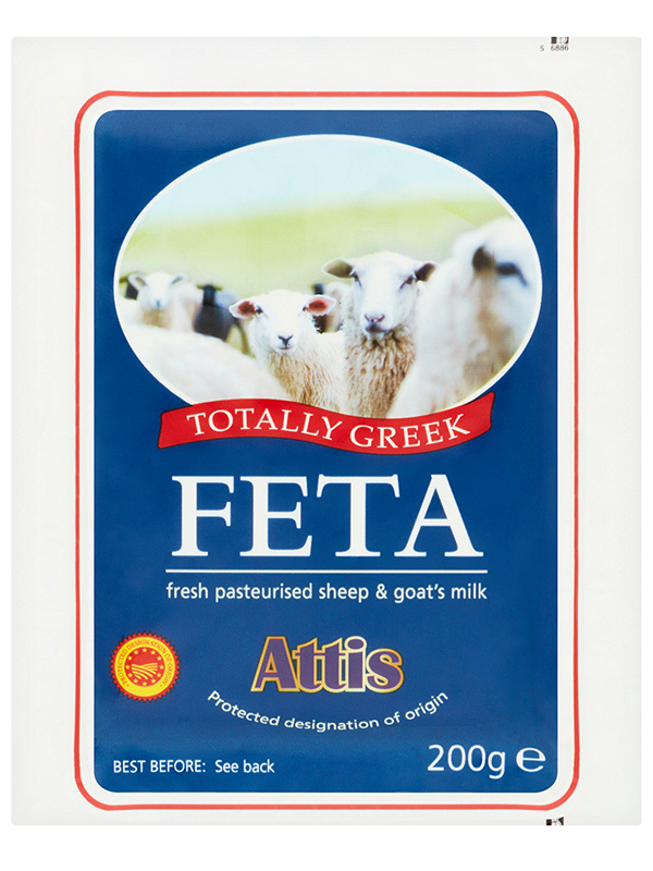 Authentic Greek Feta Cheese 200g (Attis) | Healthy Supplies