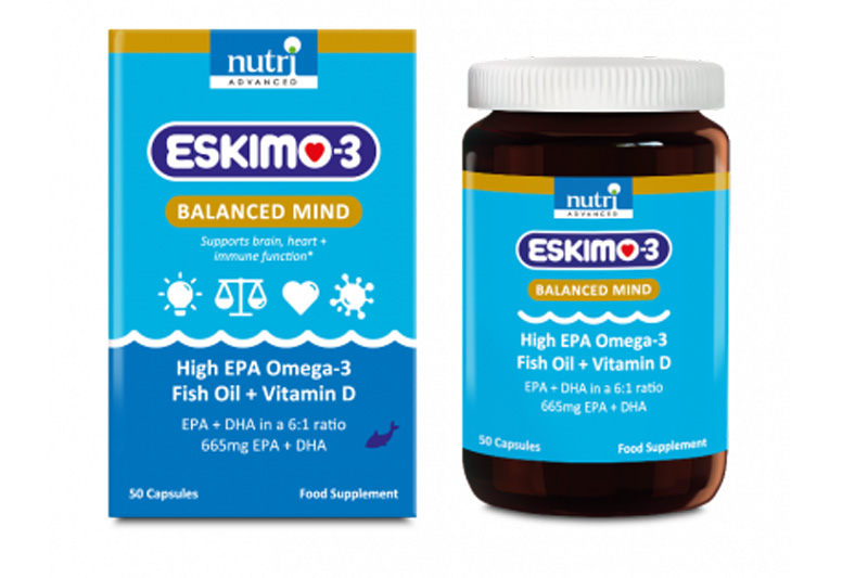 Advanced EPA Fish Oil 50 capsules (Eskimo) | Healthy Supplies