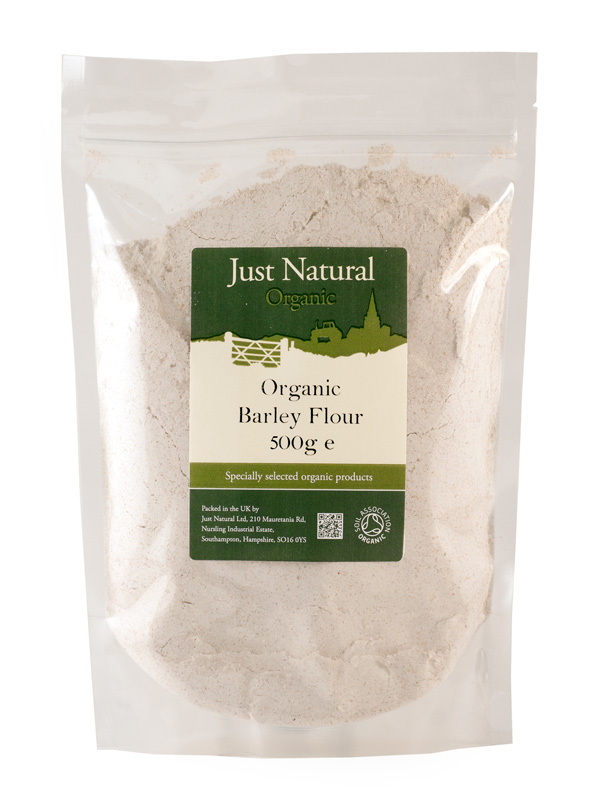 Organic Barley Flour 500g, Organic (Just Natural Organic) | Healthy ...