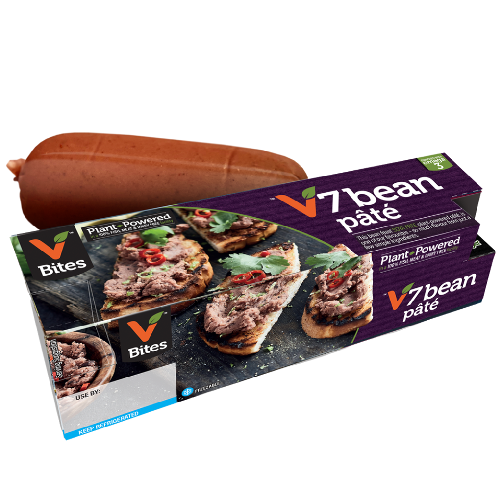 Plant-Based 7 Bean Pate 150g (VBites) | Healthy Supplies