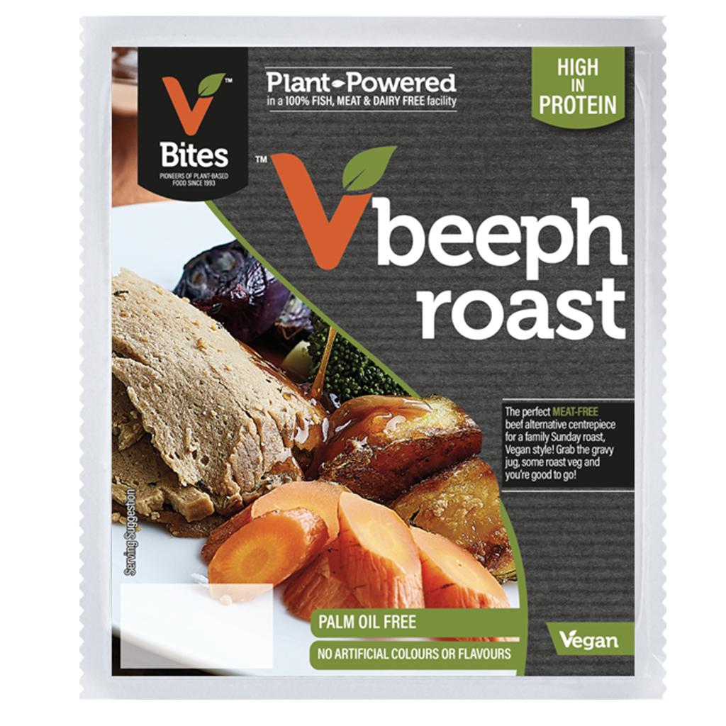 Meat Free Beef Roast Joint 390g (VBites) | Healthy Supplies