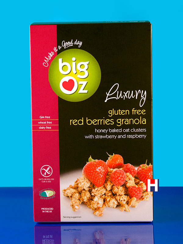 Red Berries Granola, Gluten Free 450g (Big Oz) | Healthy Supplies