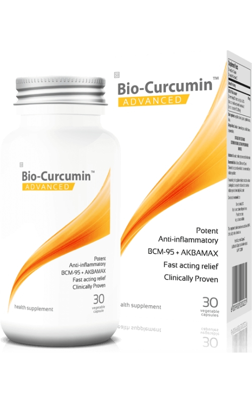 Bio-Curcumin Advanced Supplements, 30 Capsules (Coyne Healthcare ...