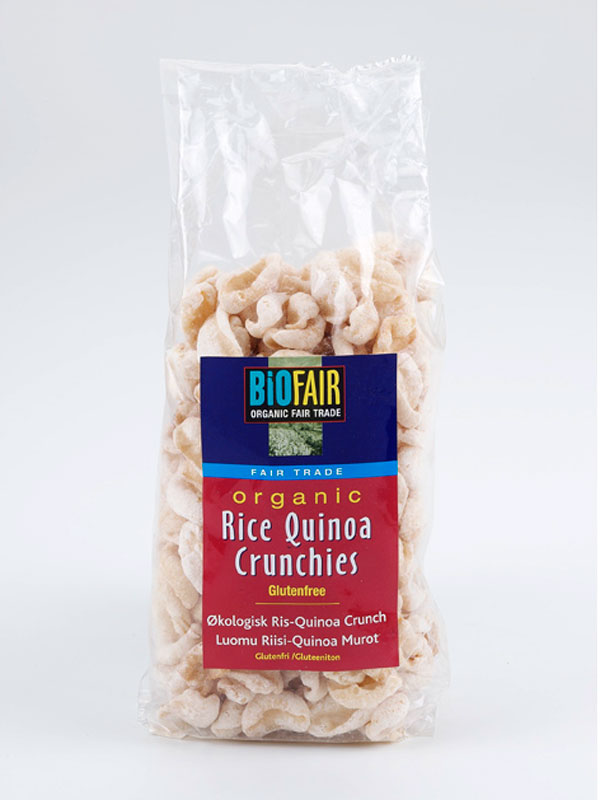 Rice & Quinoa Crunchies, Organic 120g (Biofair) | Healthy Supplies