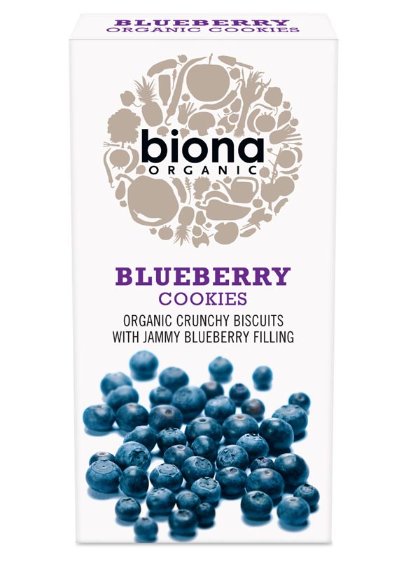 Blueberry Cookies, Organic 175g (Biona) | Healthy Supplies