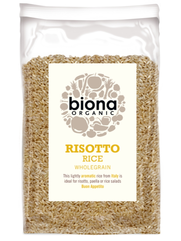 Brown Risotto Rice - Organic, 500g (Biona) | Healthy Supplies