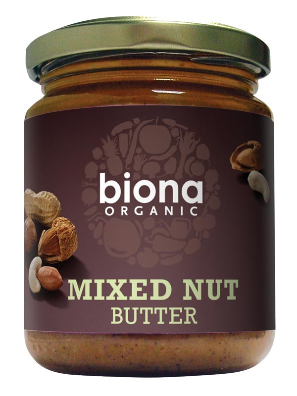 Mixed Nut Butter, Organic 170g (Biona) | Healthy Supplies