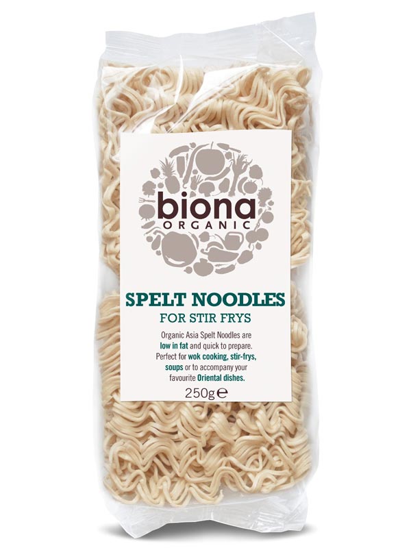 Spelt Noodles, Organic 250g (Biona) | Healthy Supplies