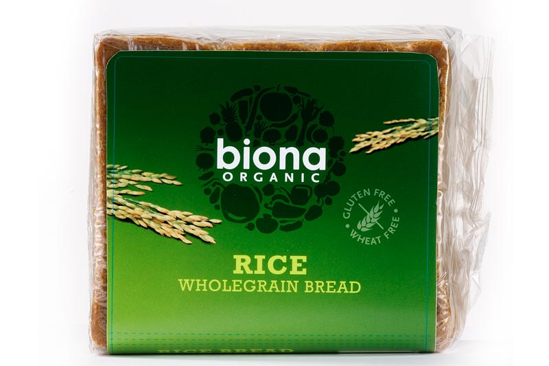 Wholegrain Rice Bread, Organic 500g (Biona) | Healthy Supplies
