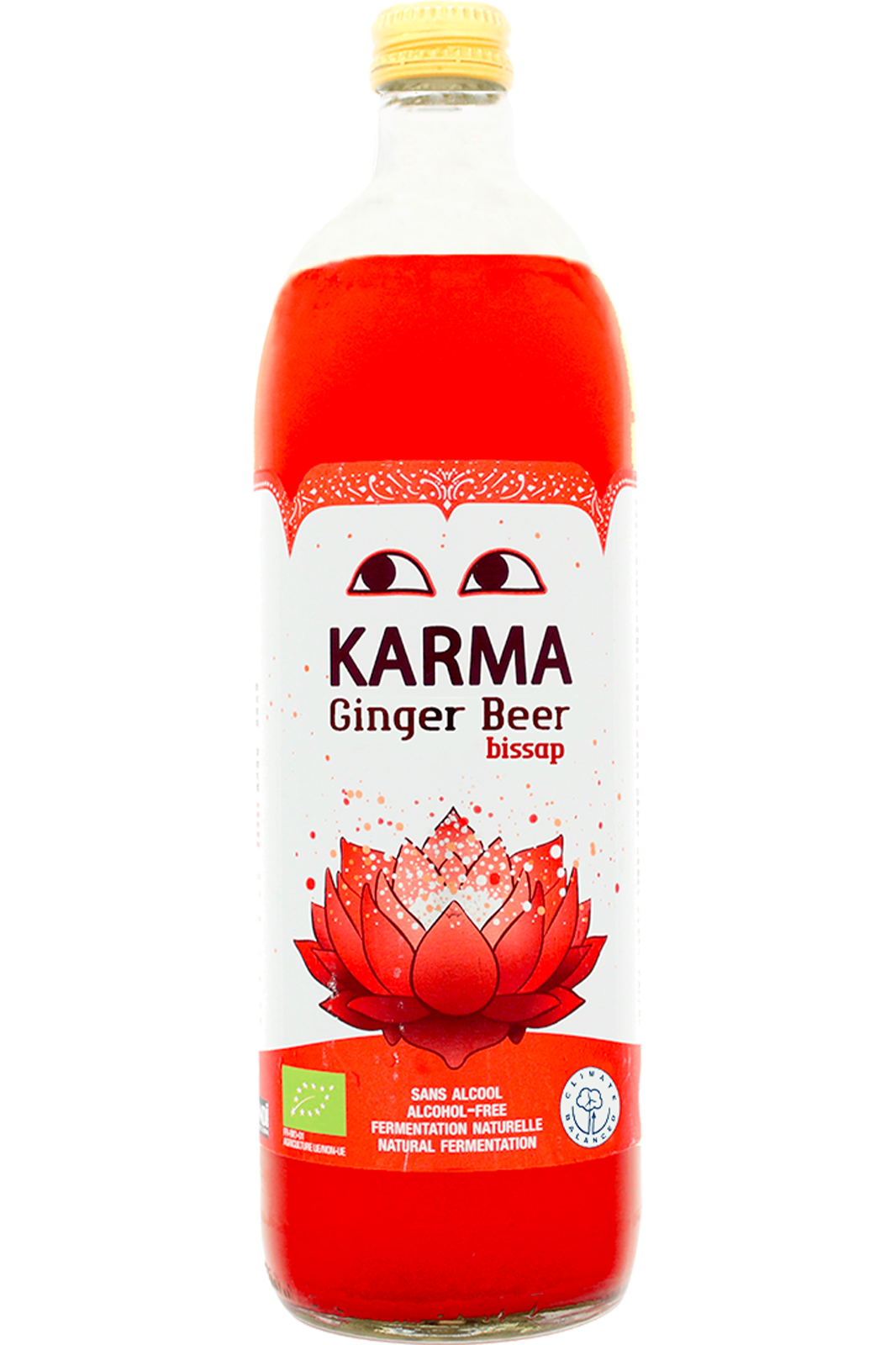 Organic Non Alcoholic Fermented Bissap Ginger Beer 750ml (Karma ...