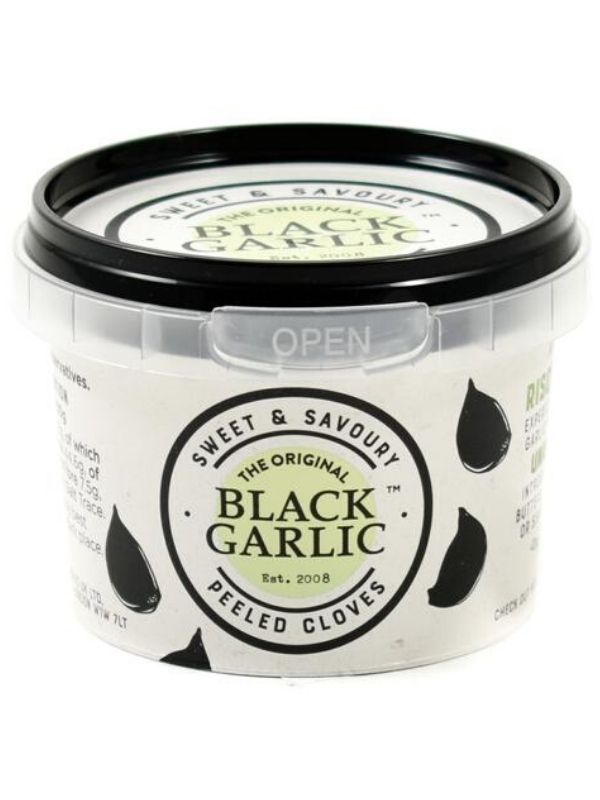 Black Garlic (Peeled) 50g Tub | Healthy Supplies