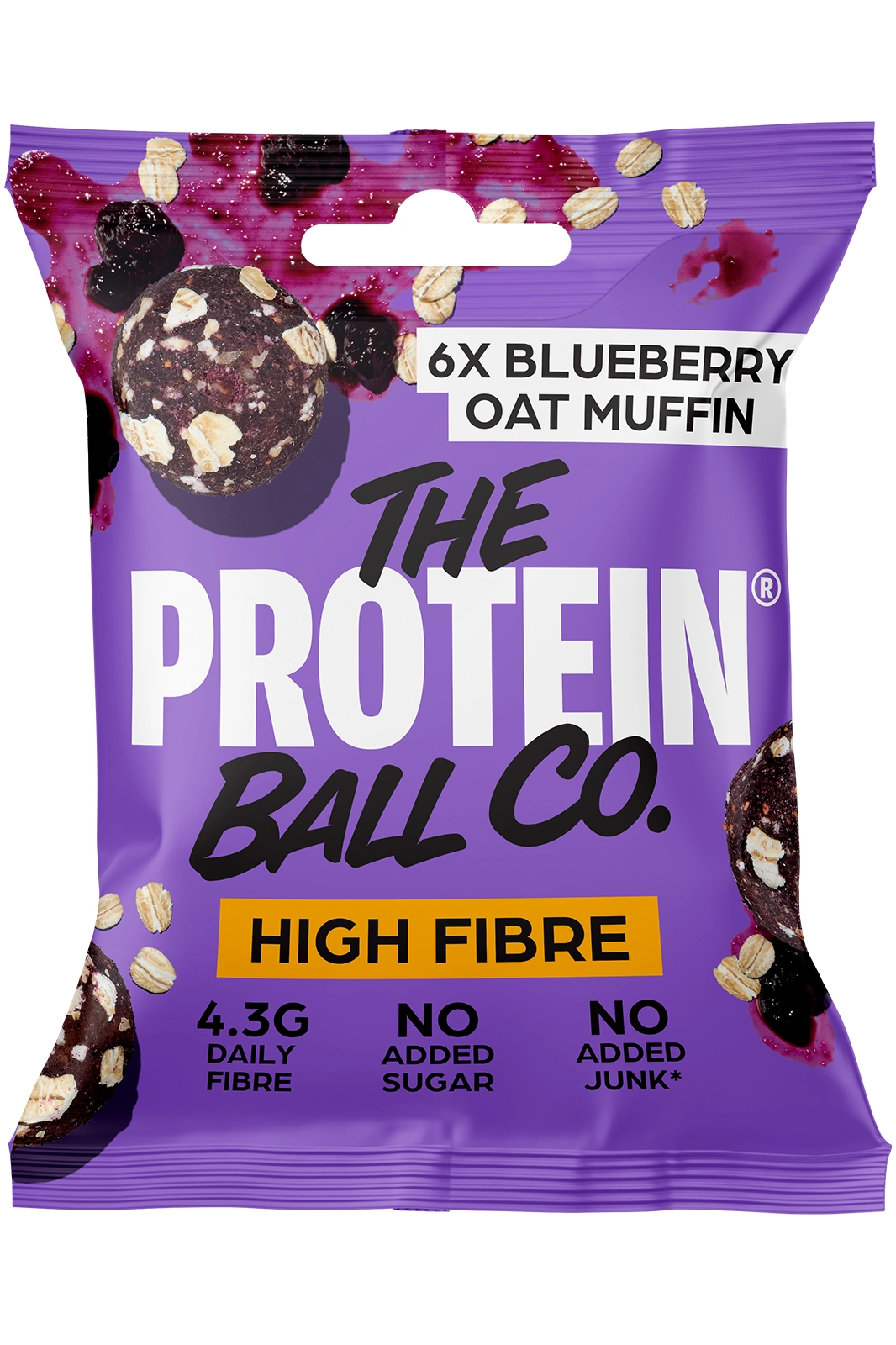 Blueberry Oat Muffin Protein 45g (The Protein Ball Co) | Healthy Supplies