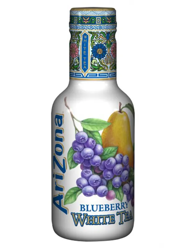 Blueberry With White Tea 500ml (Arizona) | Healthy Supplies